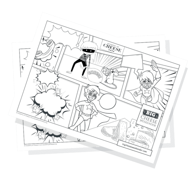 Colouring Sheets | Big Cheese Weekender